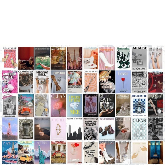 Taylor Swift | Art | Taylor Swift Wall Collage Kit | Poshmark